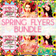 Spring Flyers Bundle, Print Templates | GraphicRiver