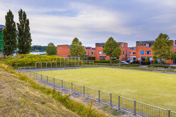 Urban soccer field Stock Photo by CreativeNature_nl | PhotoDune