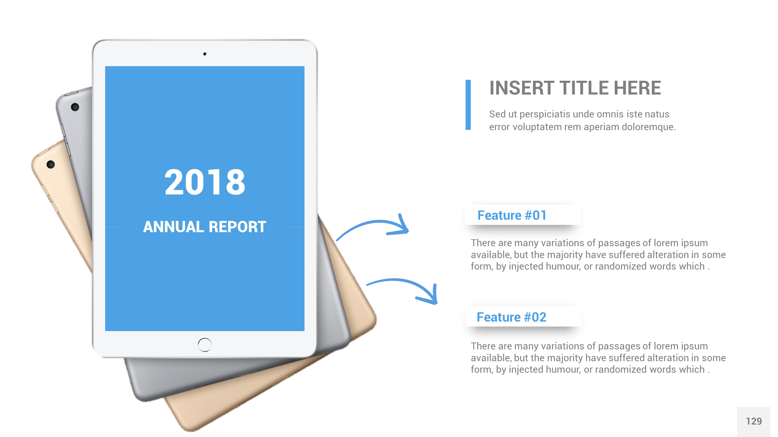 Annual Report PowerPoint Presentation Template by rengstudio | GraphicRiver