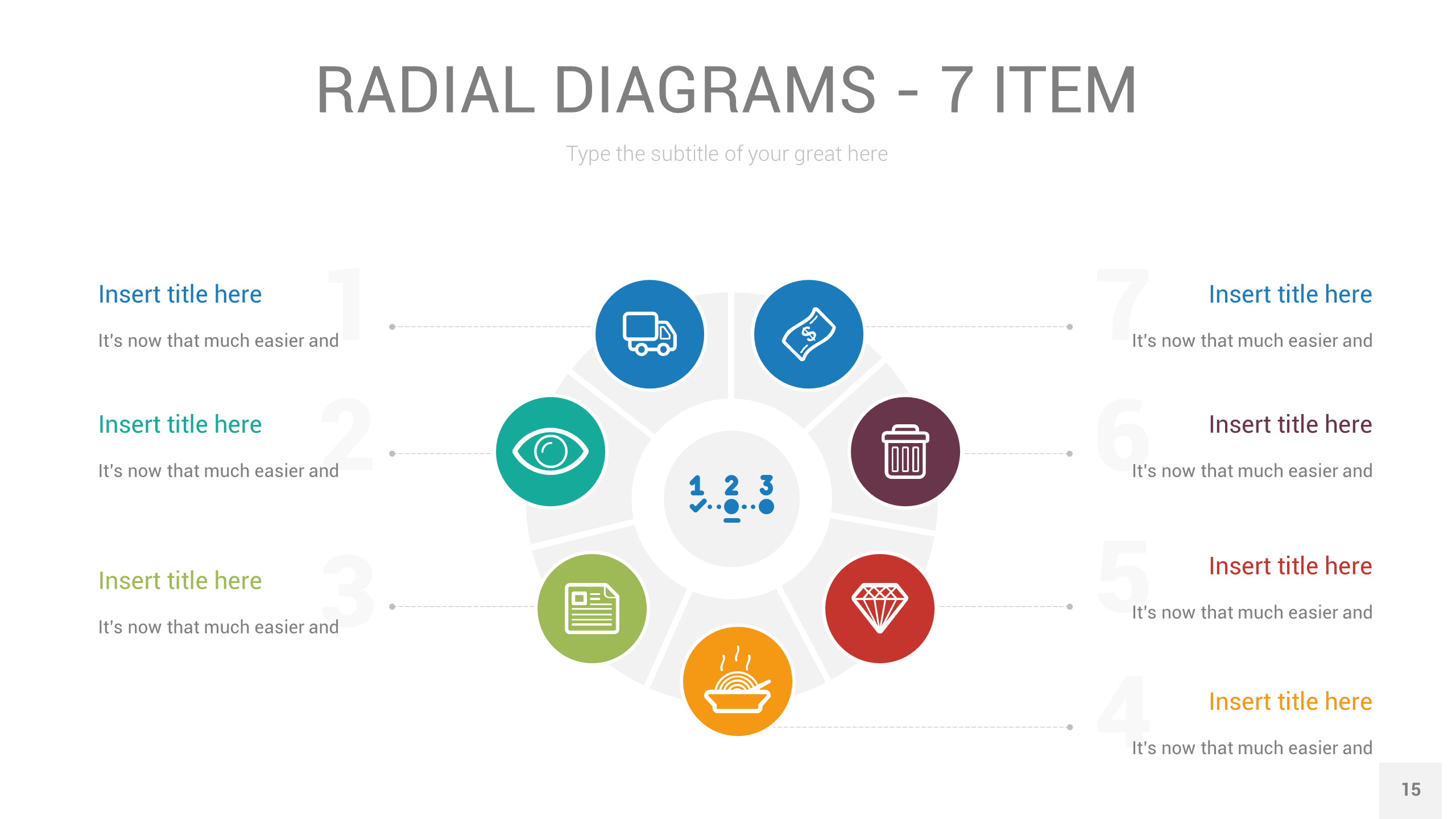 Circle Diagrams PowerPoint, Illustrator Template, Presentation Templates