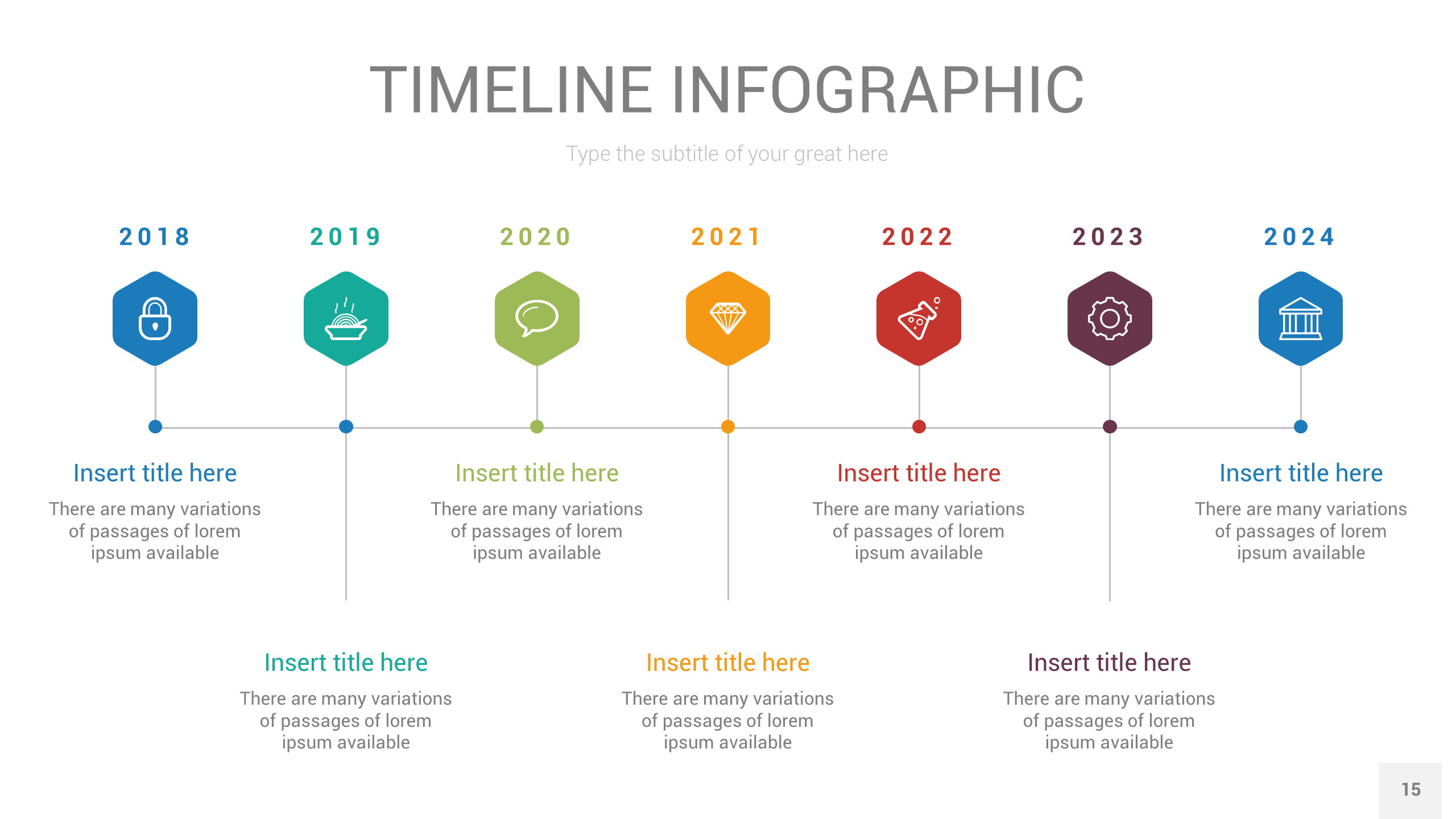 Timelines Diagrams PowerPoint, Illustrator Template, Presentation Templates