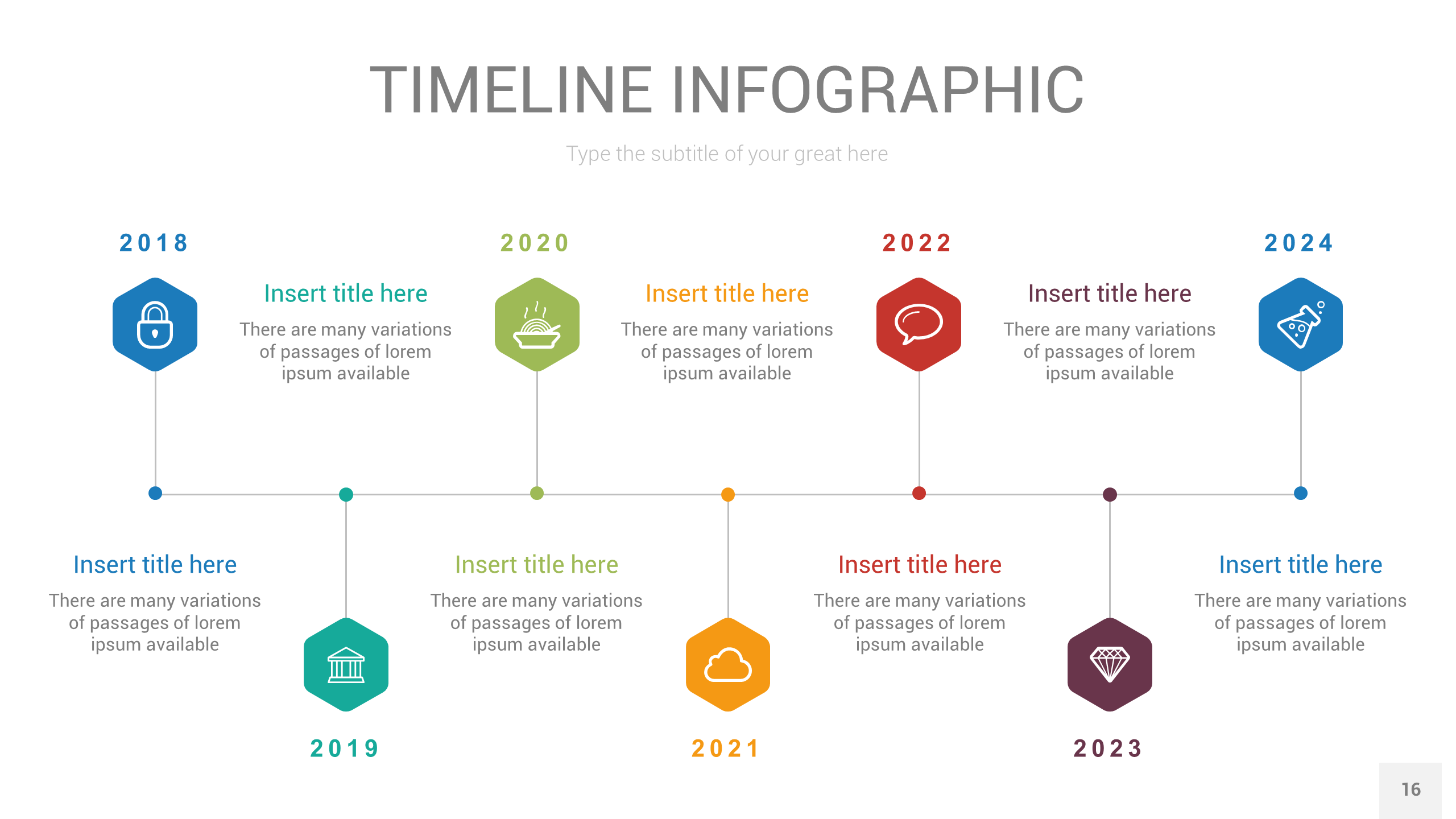 Timelines Diagrams PowerPoint, Illustrator Template, Presentation Templates
