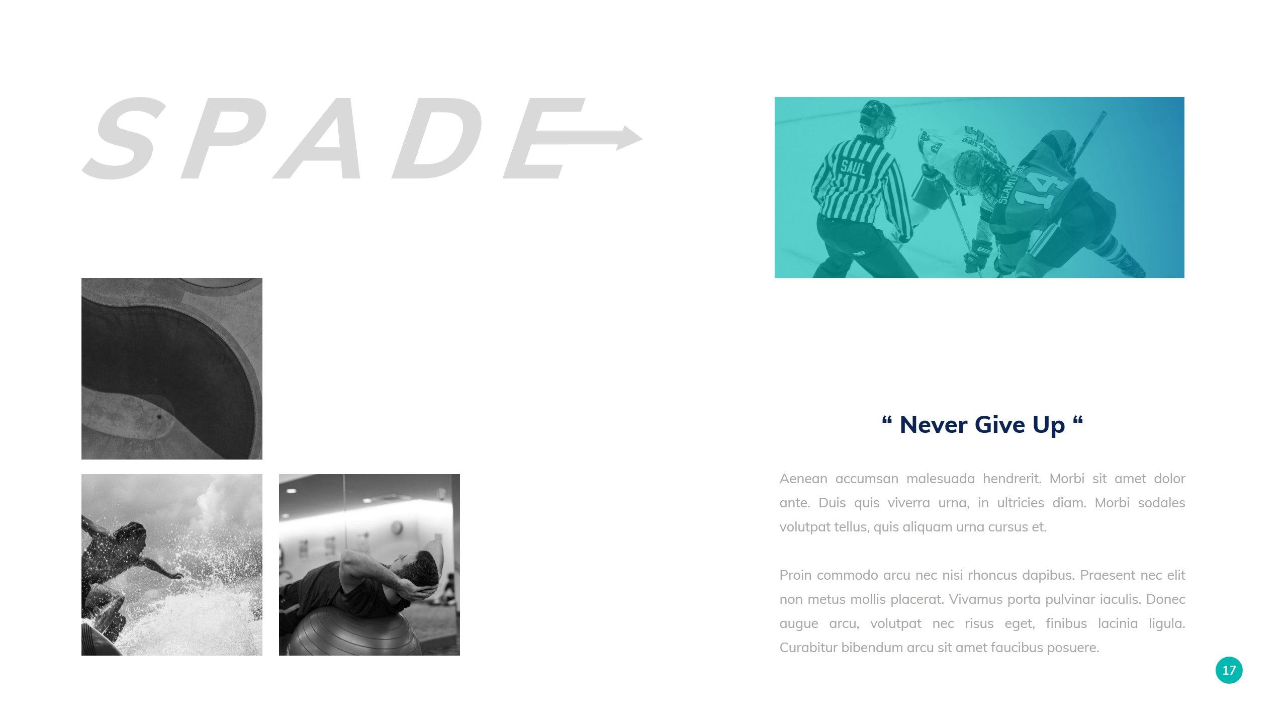 Spade Keynote Template by visuelcolonie | GraphicRiver