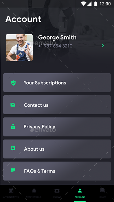 2App UI Kit| Home Service Finder App UI| Home Service Provider App UI ...