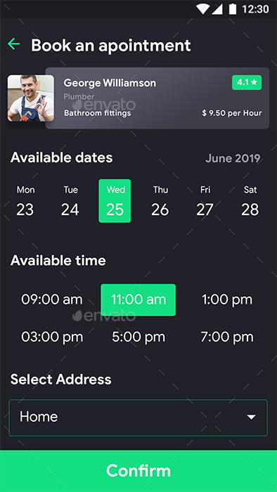 2App UI Kit| Home Service Finder App UI| Home Service Provider App UI ...