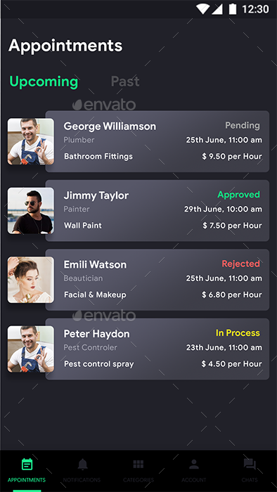 2App UI Kit| Home Service Finder App UI| Home Service Provider App UI ...