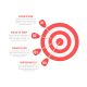 Target with Four Arrows, Infographics | GraphicRiver