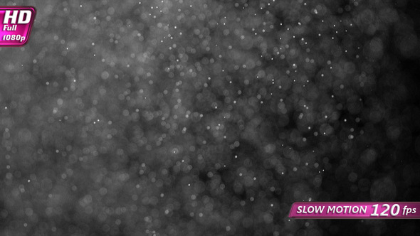 Falling White Particles, Stock Footage | VideoHive