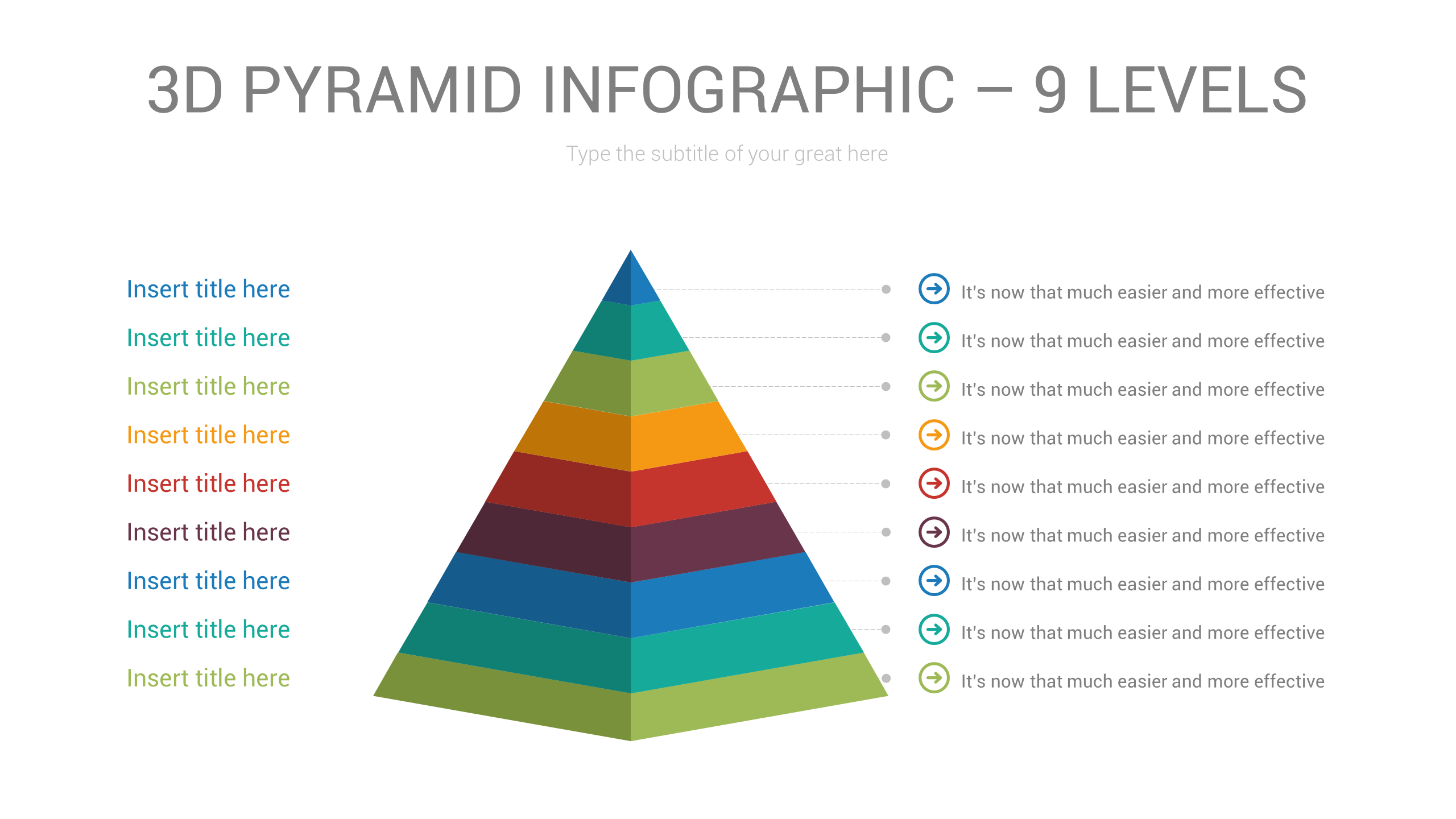 Pyramid Diagrams PowerPoint, Illustrator Template, Presentation Templates