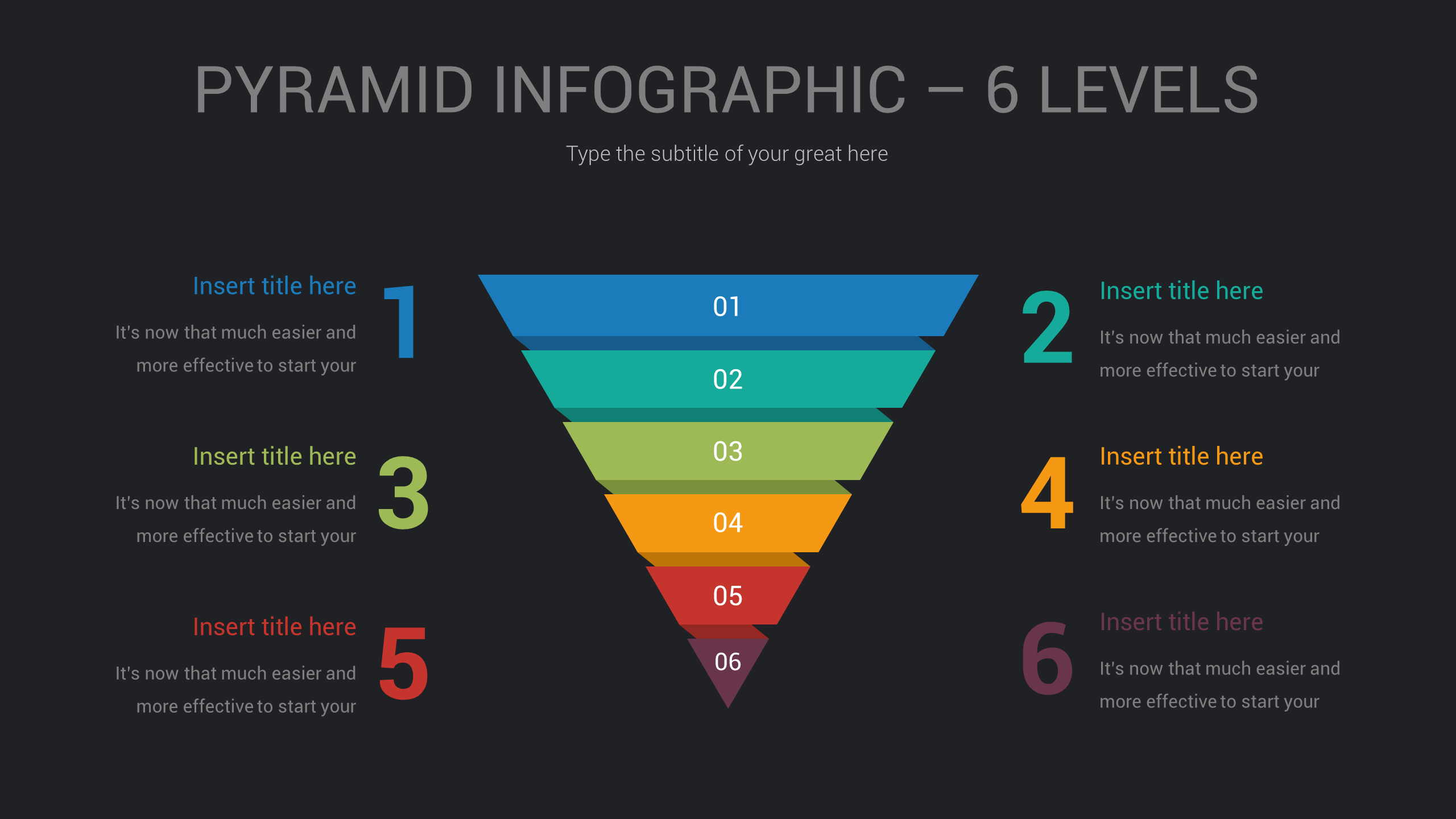 Pyramid Diagrams PowerPoint, Illustrator Template, Presentation Templates