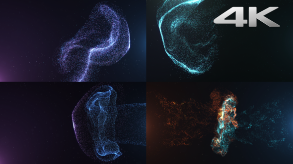 Particles Flow, Motion Graphics | VideoHive