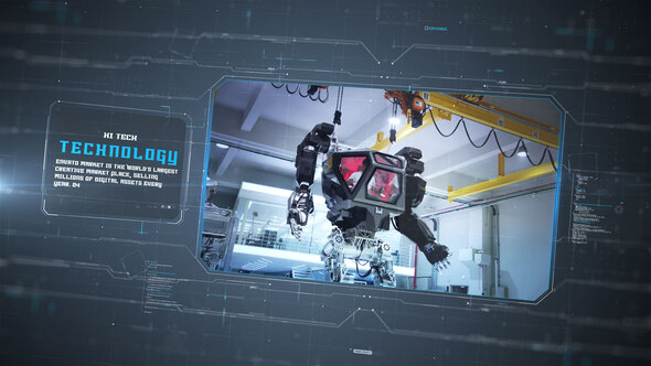 Hi-Tech Technology Slideshow, After Effects Project Files | VideoHive
