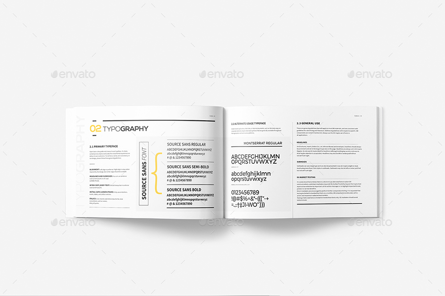 Brand Manual 28 Pages A4 / US Letter, Print Templates | GraphicRiver