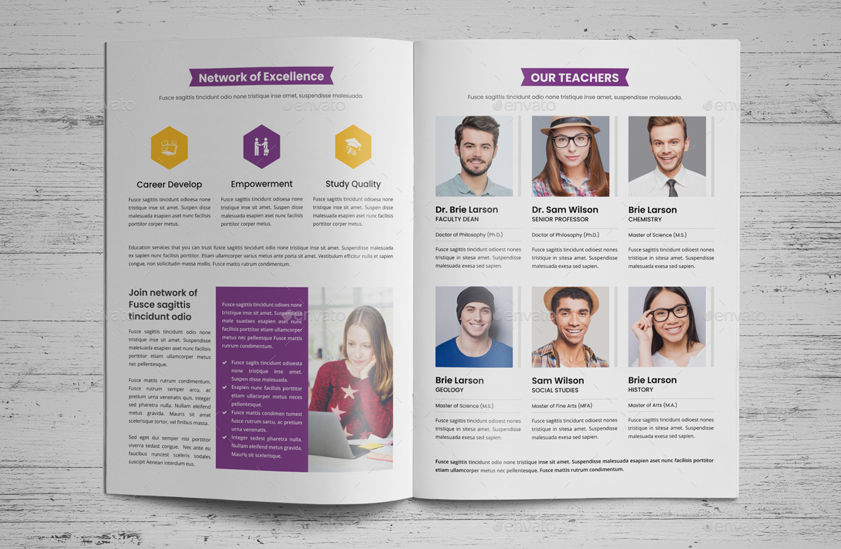 Education Prospectus Brochure v5, Print Templates | GraphicRiver