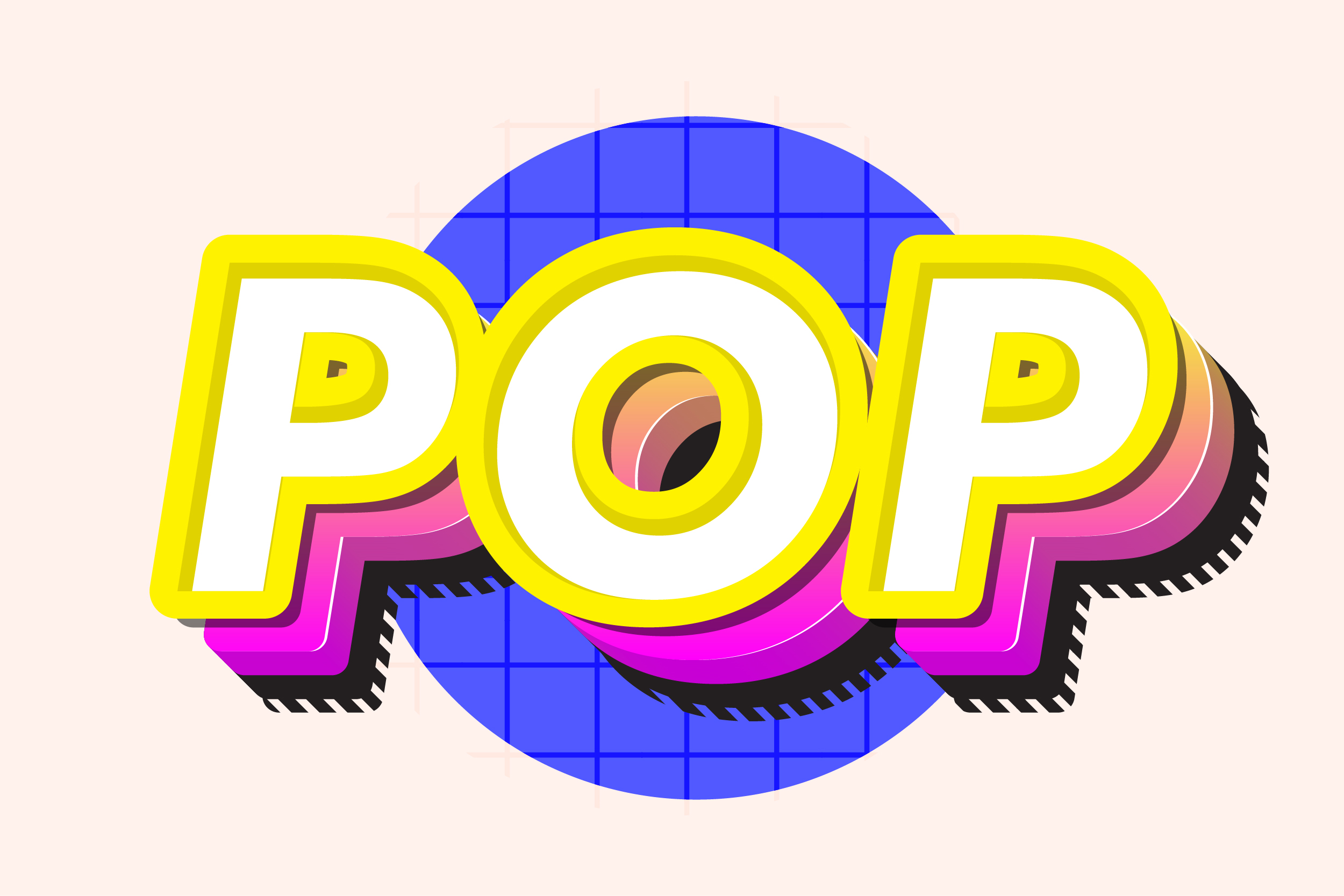 Pop Art Text Effect for Illustrator, Add-ons | GraphicRiver