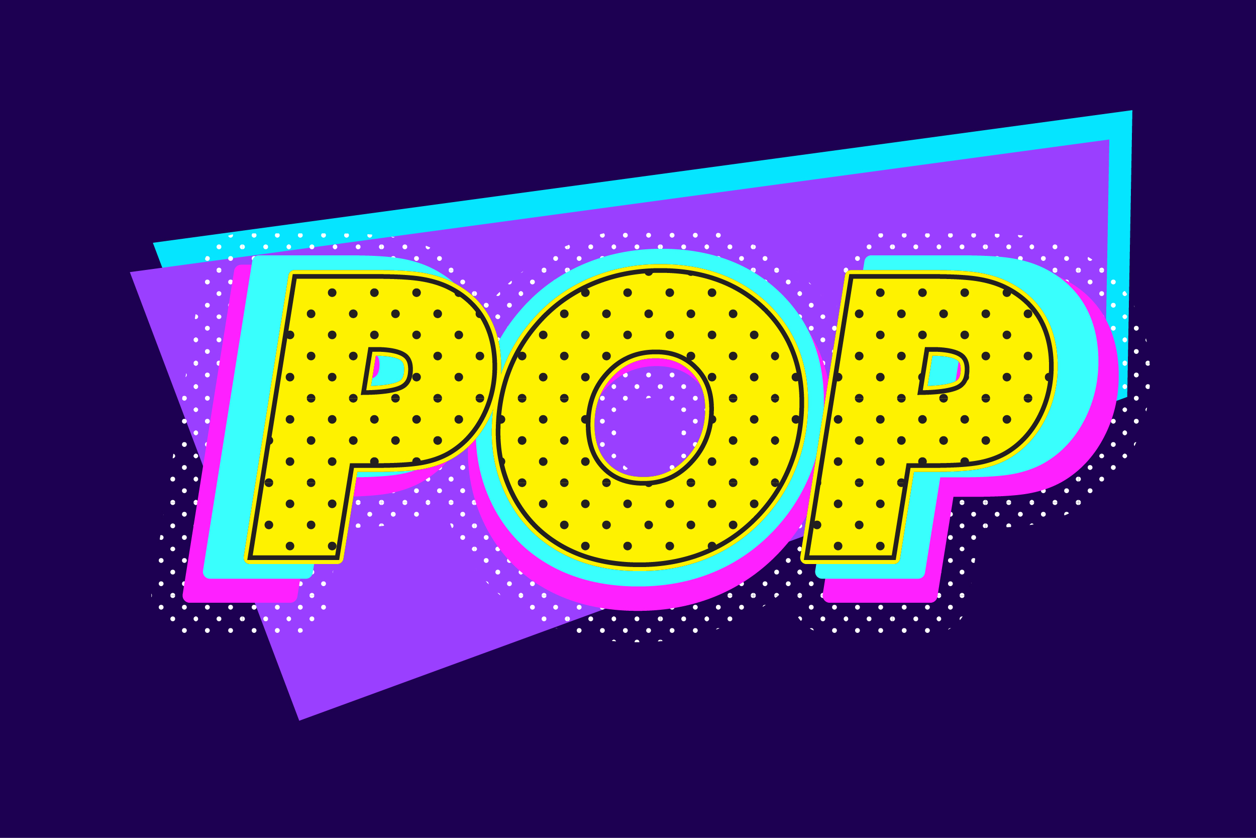 Pop Art Text Effect for Illustrator, Add-ons | GraphicRiver