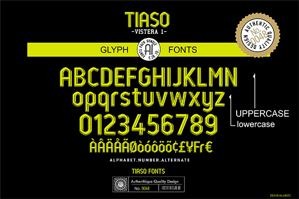 TIASO, Fonts | GraphicRiver