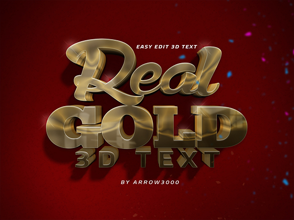 Realistic 3D Text and Logo Mock-up, Add-ons | GraphicRiver