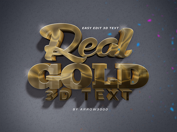 Realistic 3D Text and Logo Mock-up, Add-ons | GraphicRiver