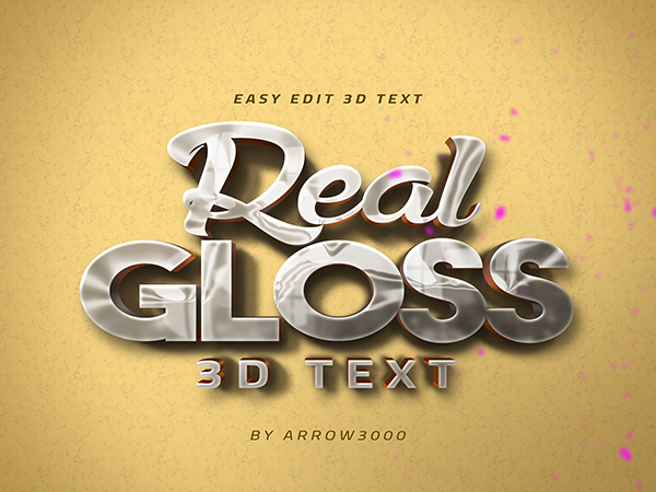 Realistic 3D Text and Logo Mock-up, Add-ons | GraphicRiver