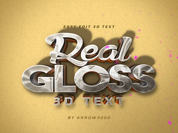 Realistic 3D Text and Logo Mock-up, Add-ons | GraphicRiver