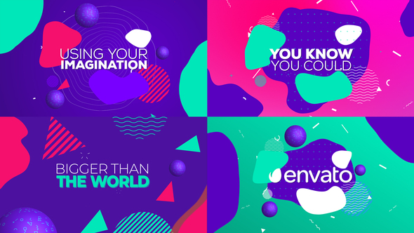 Colorful Movies Titles | Trailer, After Effects Project Files | VideoHive