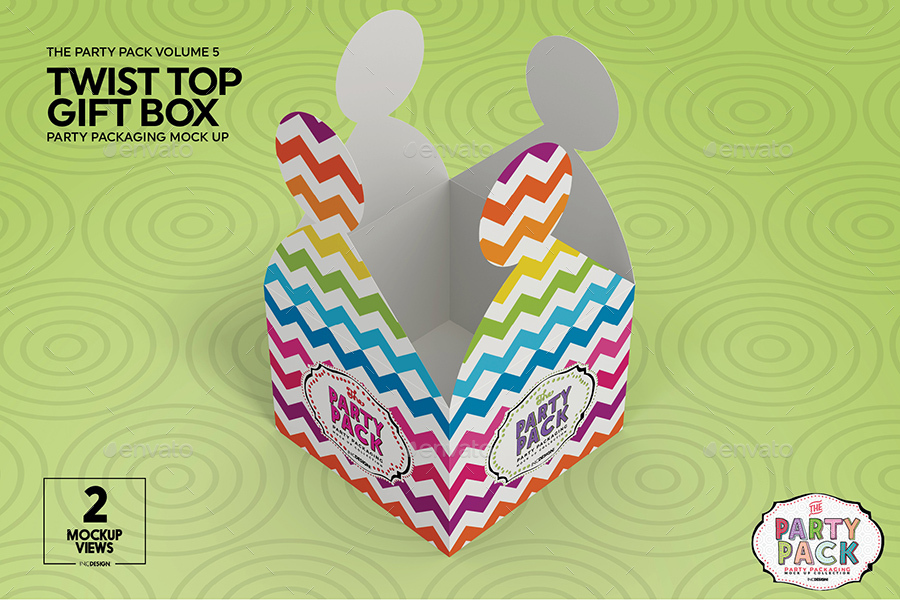 The Party Pack Packaging Mock Ups 5 by incybautista | GraphicRiver