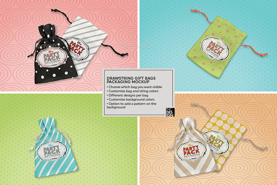The Party Pack Packaging Mock Ups 5, Graphics | GraphicRiver
