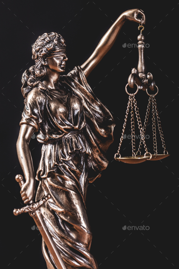 Themis statue holding a scale Stock Photo by photocreo | PhotoDune