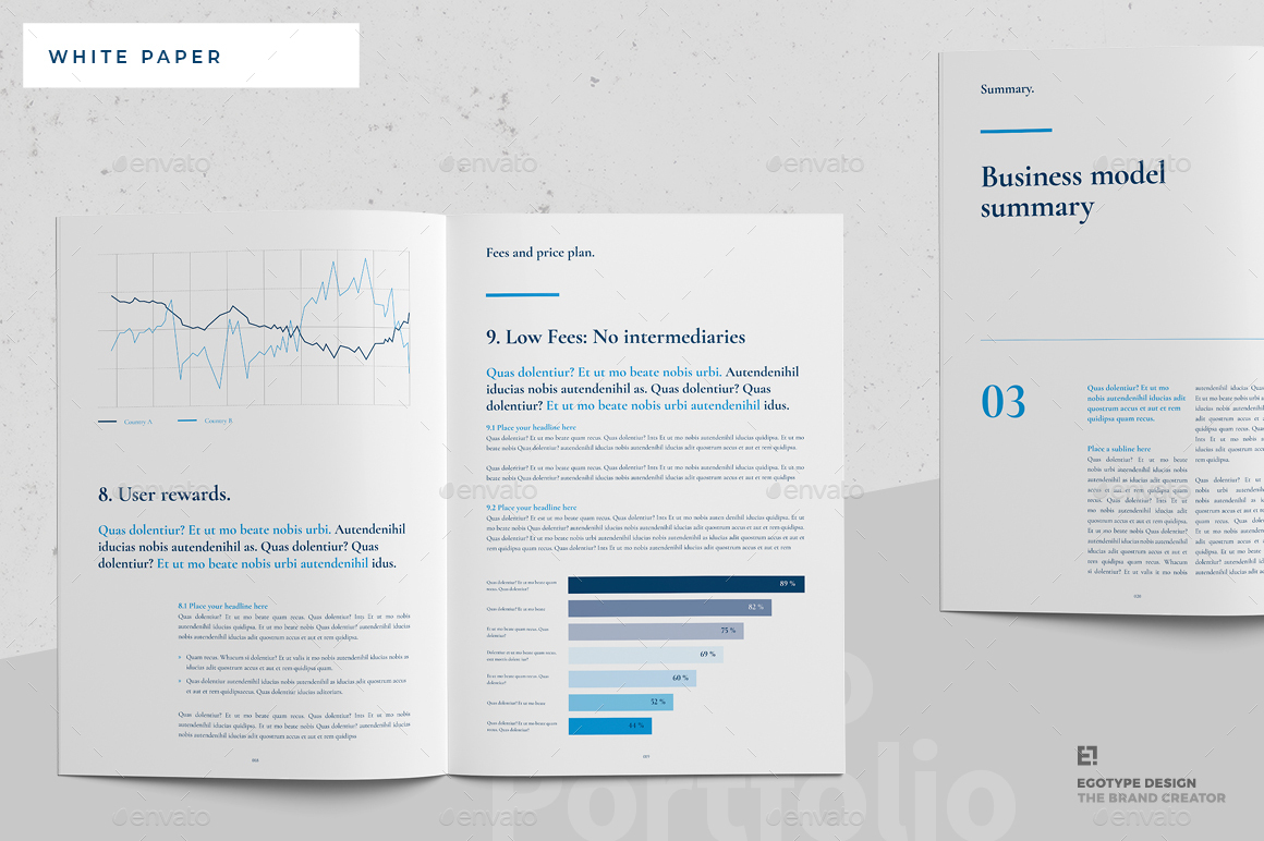 White Paper, Print Templates | GraphicRiver