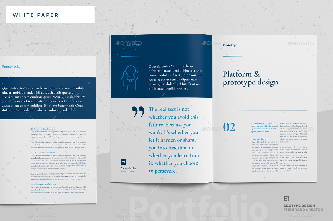 White Paper, Print Templates | GraphicRiver