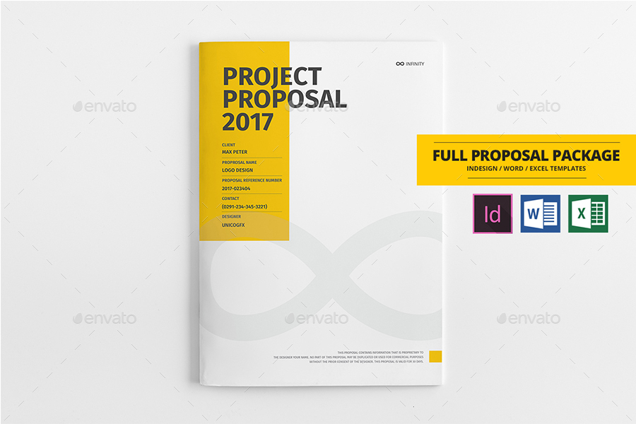 +200 Pages Bundle Full Proposal Packages A4 / US Letter, Print Templates