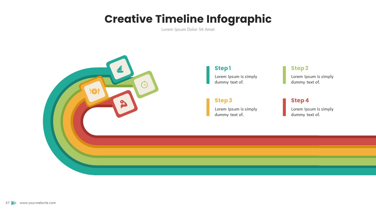 3D Infographic & Timeline Presentation Template by Slidesignus ...