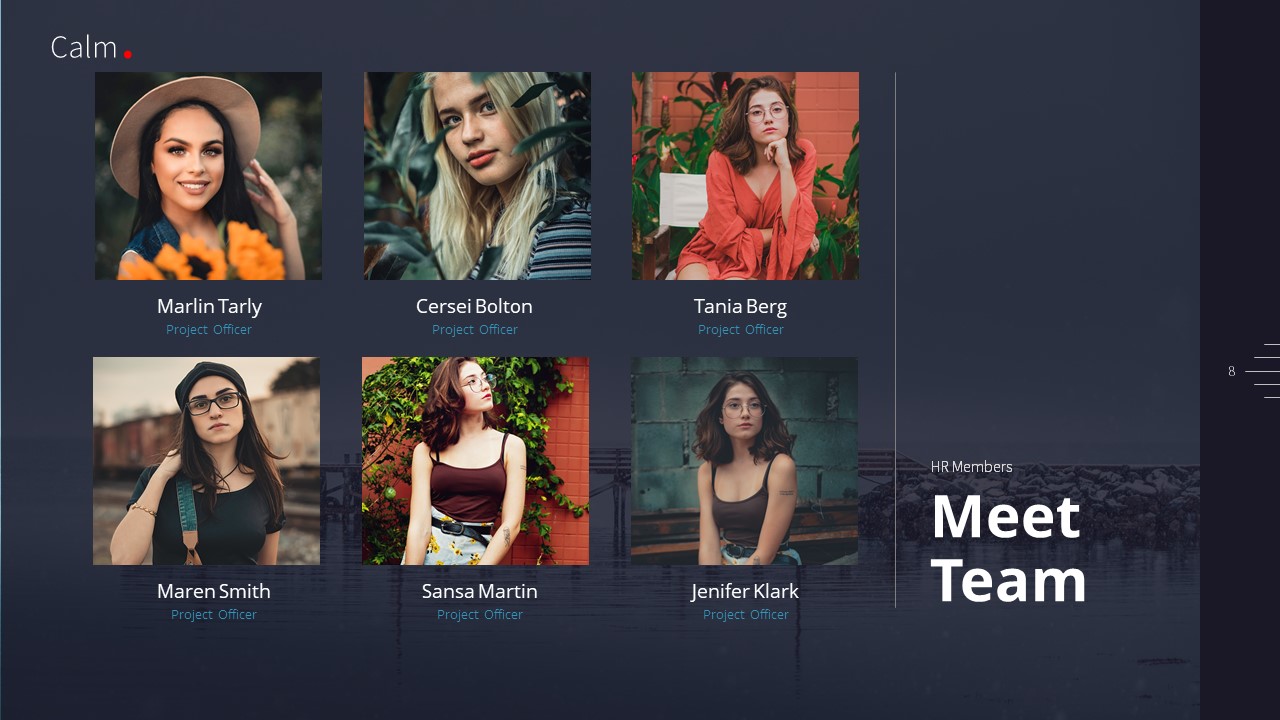 Calm Power Point Presentation Template, Presentation Templates ...