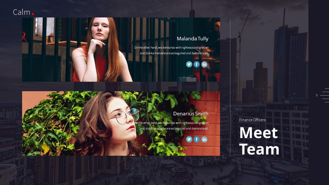 Calm Power Point Presentation Template, Presentation Templates ...