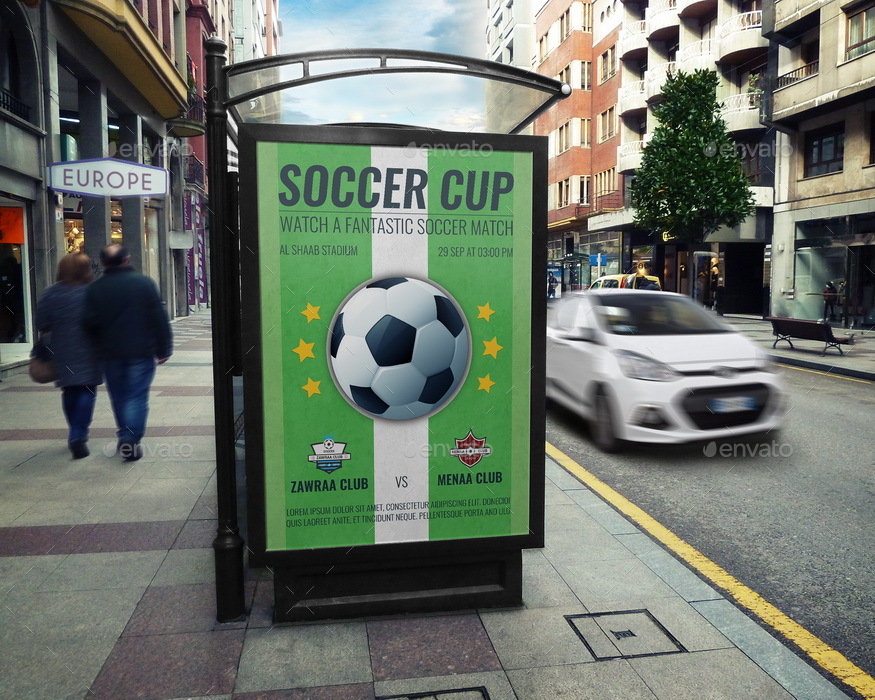 Soccer Advertising Bundle, Print Templates | GraphicRiver