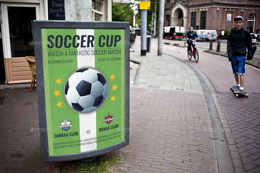 Soccer Advertising Bundle, Print Templates | GraphicRiver