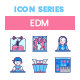 EDM Icons, Icons | GraphicRiver