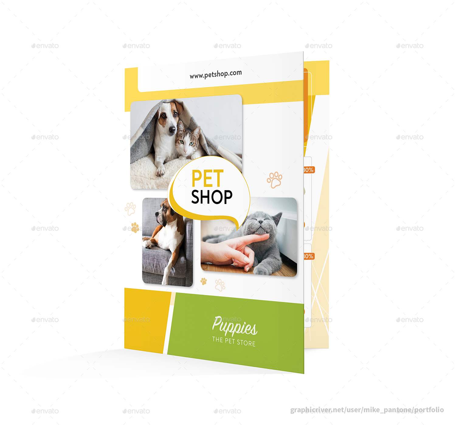 Pet Shop Print Bundle, Print Templates | GraphicRiver