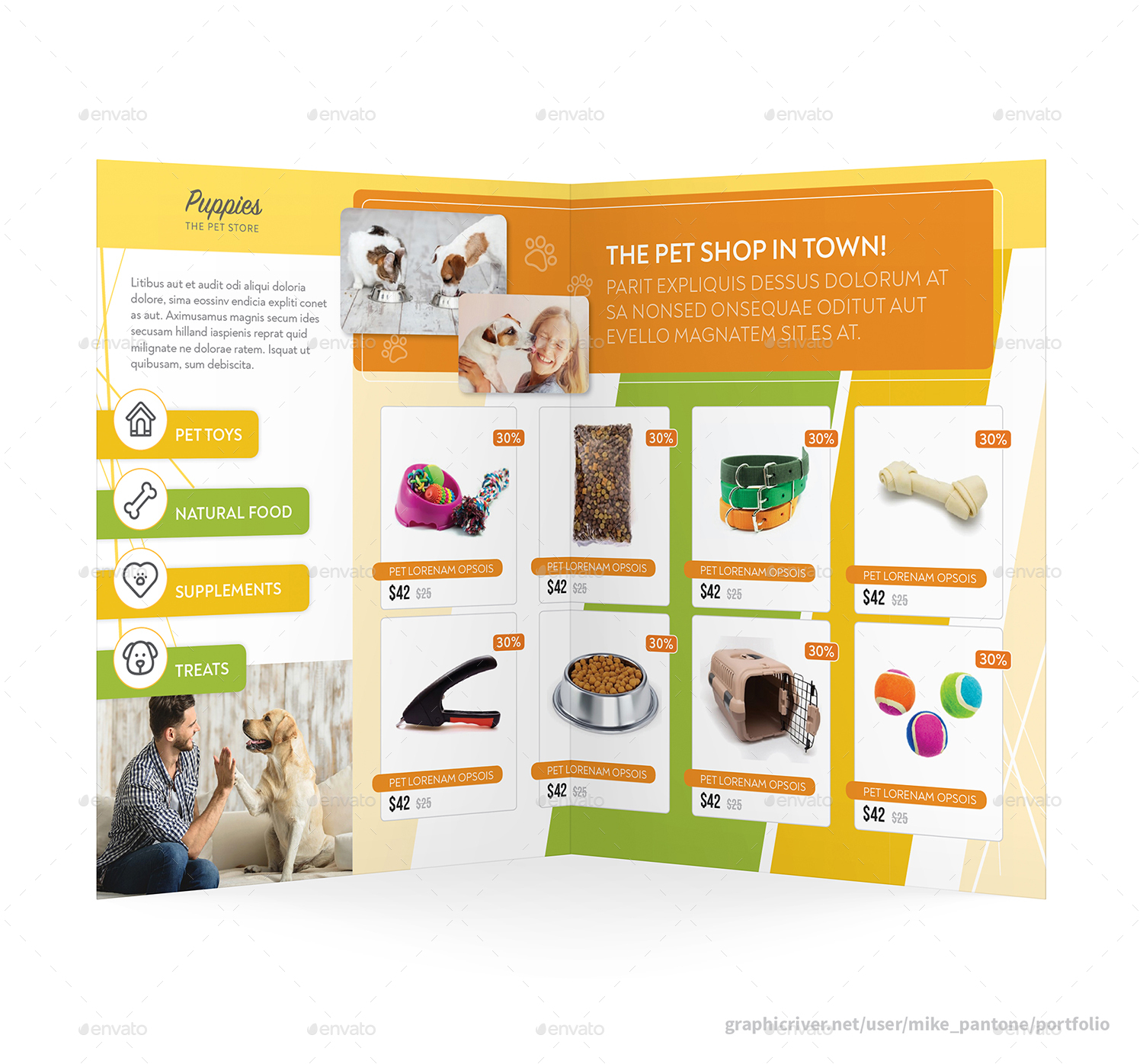 Pet Shop Print Bundle, Print Templates | GraphicRiver