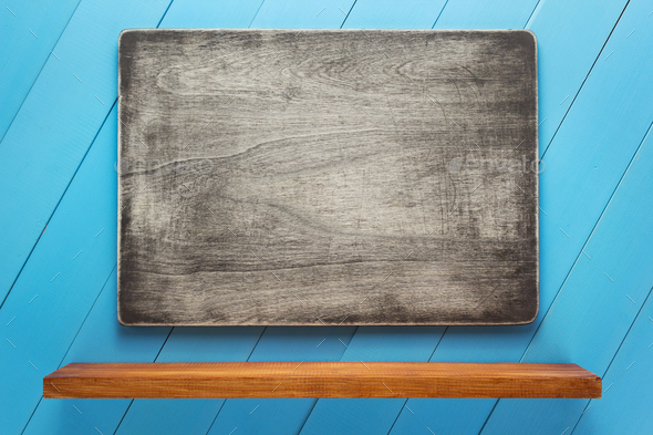 sign board at wooden background Stock Photo by seregam | PhotoDune