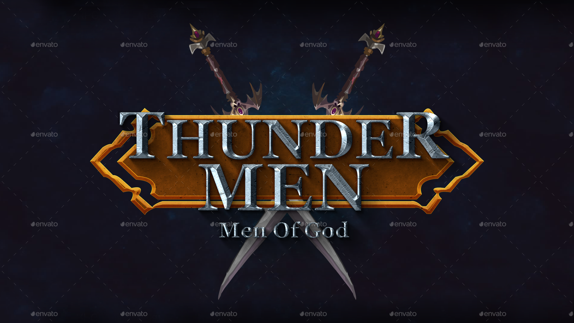 Fantasy Game Logos, Game Assets | GraphicRiver