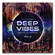 Deep Vibes Electronic Music Album Cover Artwork Template by djjeep