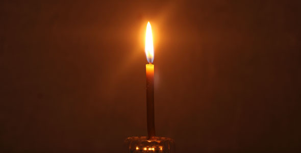 Burning Wax Candle Time Lapse, Stock Footage | VideoHive