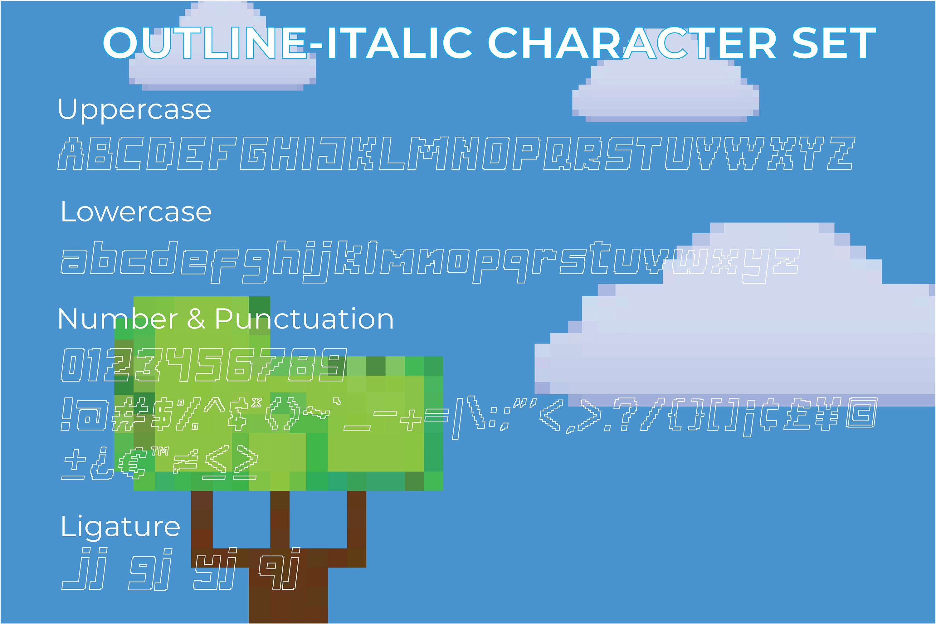 Digitizer - Pixel Font Family, Fonts | GraphicRiver