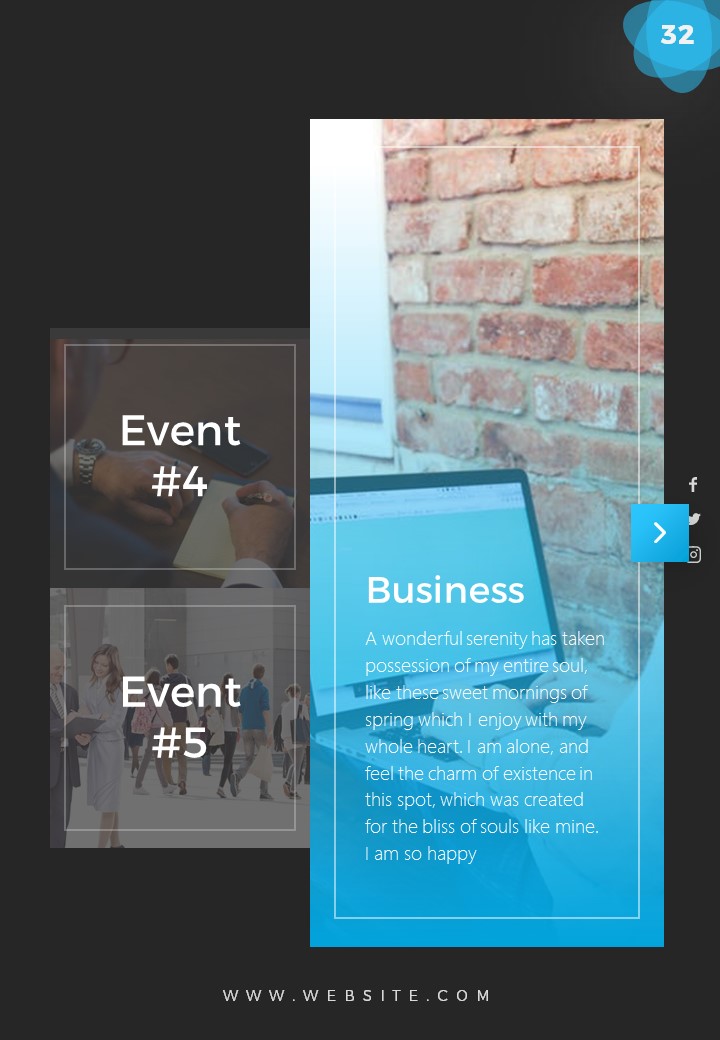 Venture - Portrait Business PowerPoint Template by BrandEarth ...