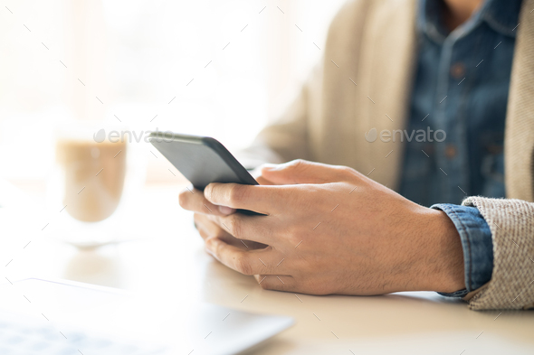 Human with gadget Stock Photo by Pressmaster | PhotoDune