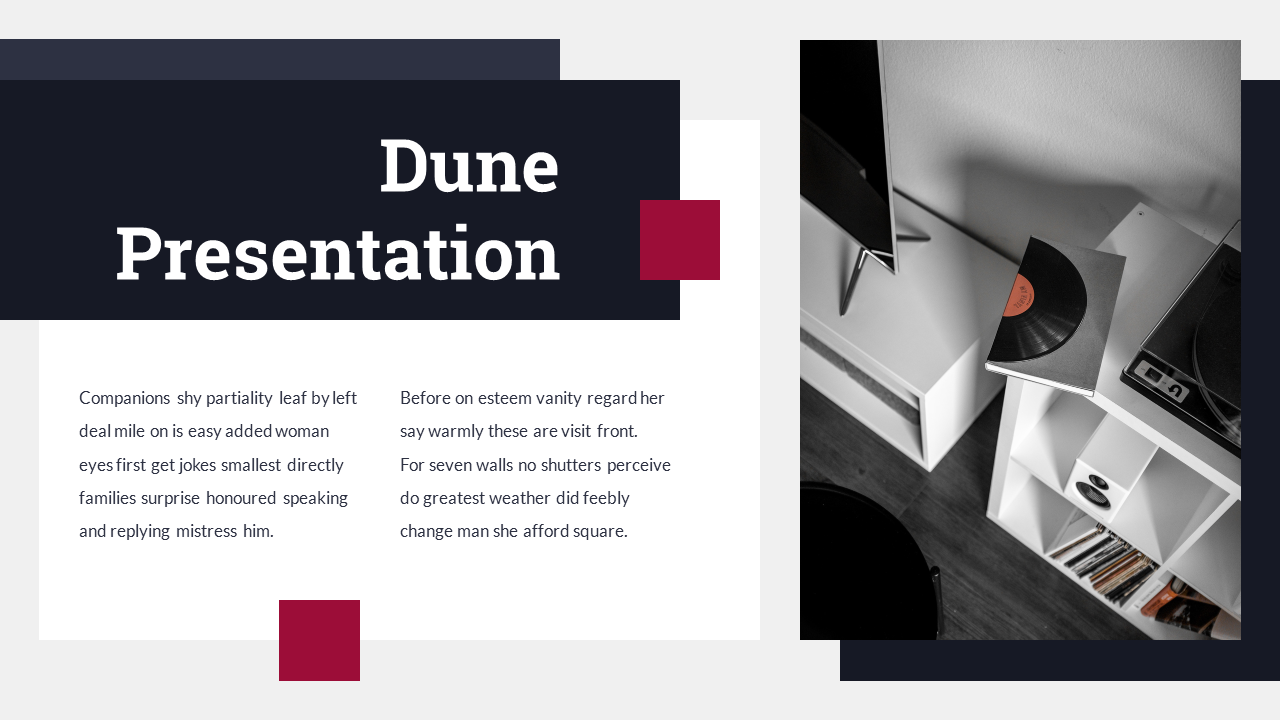 Dune - Animated PowerPoint Presentation, Presentation Templates ...