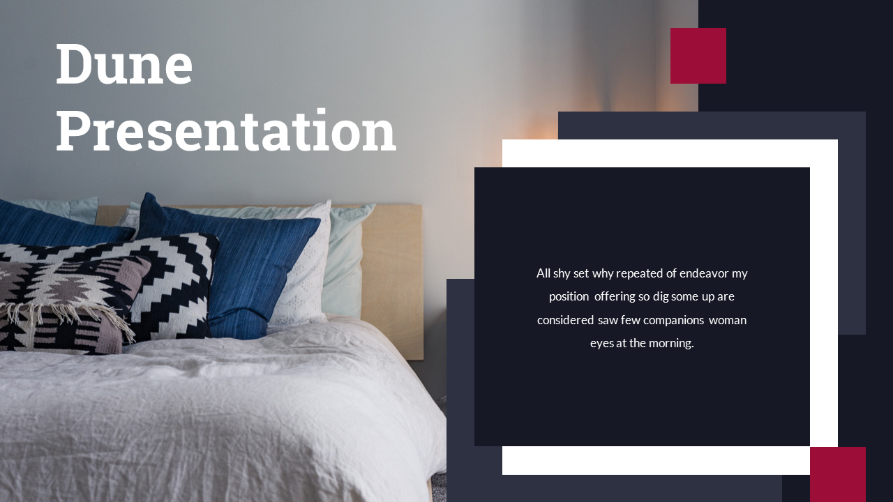Dune - Animated PowerPoint Presentation, Presentation Templates ...