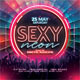 Neon Flyer, Print Templates | GraphicRiver